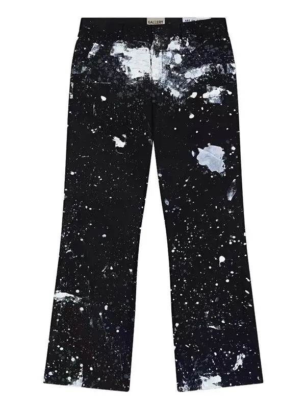 GALLERY DEPT. Splatter-print Trousers - Black