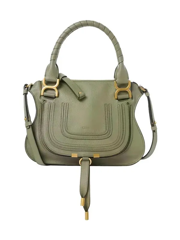 Chloé Small Marcie Top Handle Tote - Green