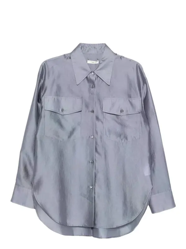 R2W Button-down Pocket Shirt - Grey