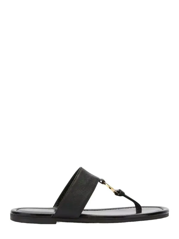 ODISSI Olivia Ring-detail Sandals - Black