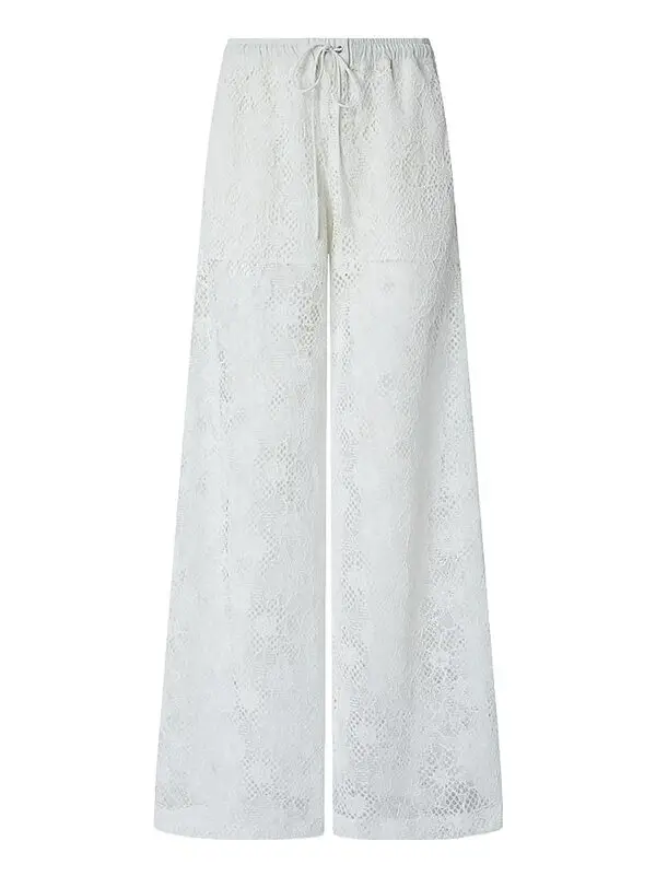 Pinko Laurie Lace Pants - White