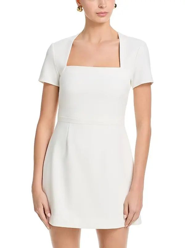 French Connection Whisper Mini Dress - Summer White