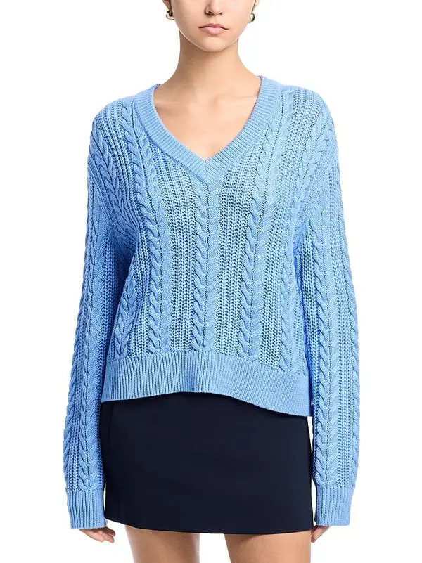 French Connection Ryland Sweater - Blue Hydrangea