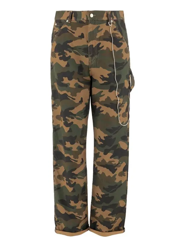 DARKPARK Lisa Cargo Pants - Military Green
