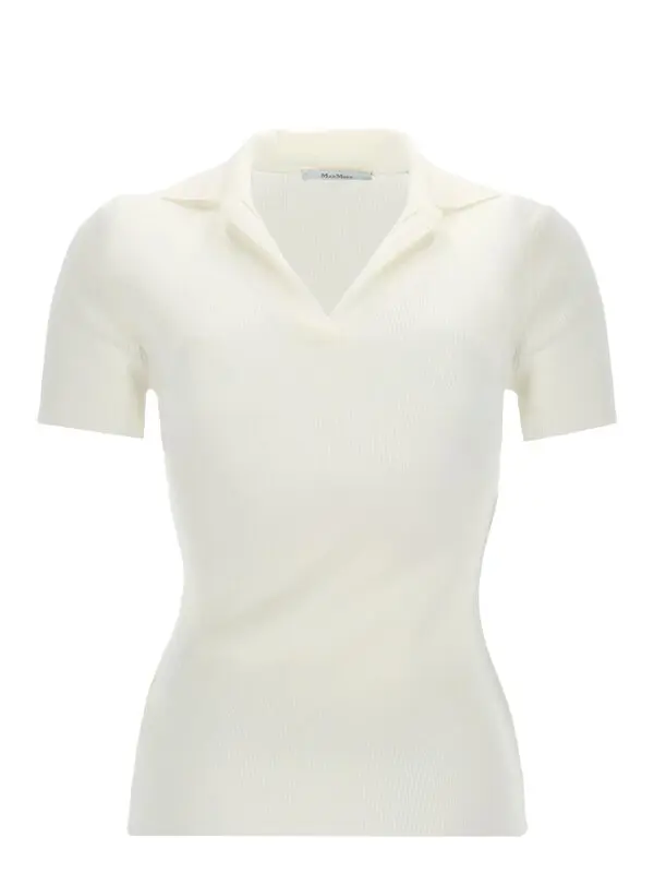 Max Mara Collared Shirt - White