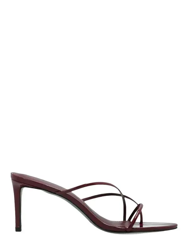 BLACK SUEDE STUDIO Carla Strappy Sandals - Red