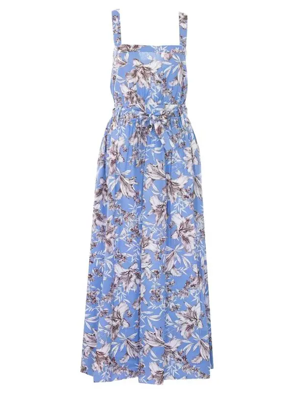 Liu Jo Floral-print Maxi Dress - Blue