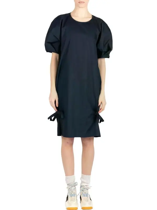 SOCIETE ANONYME Osaka Tie-detail Mini Dress - Blue
