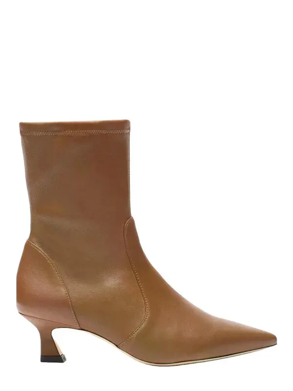 STUART WEITZMAN Vinnie Pointed Boots - Neutrals