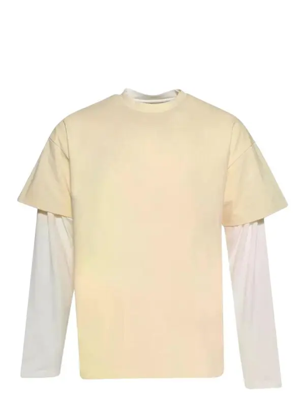 JIL SANDER Layered T-shirt - Neutrals