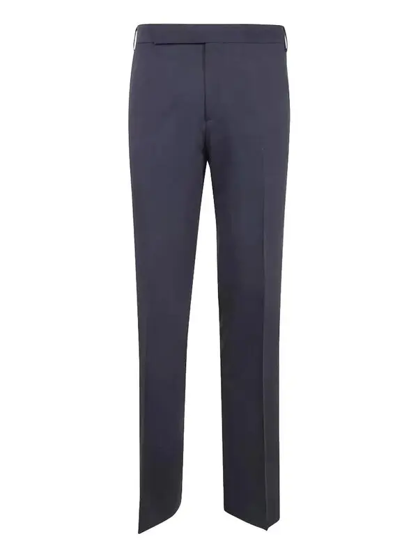 LARDINI Belt Loops Trousers - Blue