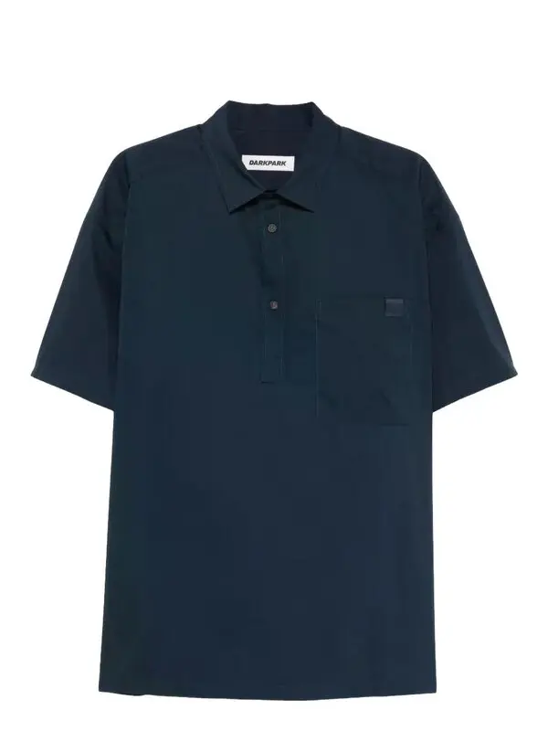 DARKPARK Chest-pocket Shirt - Blue