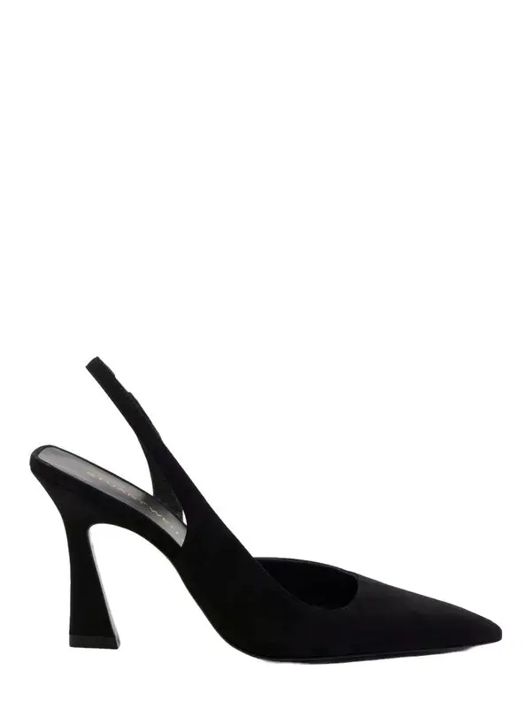 STUART WEITZMAN Vinnie Pointed D'orsay Slingback Pumps - Black