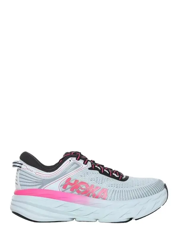 HOKA® Striped Sneakers - Grey