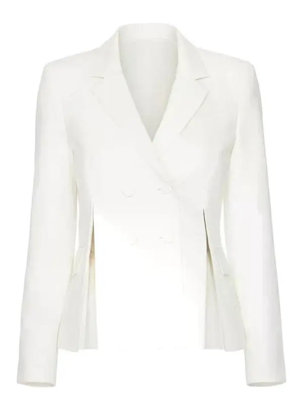 Alexis Joaquin Double-breasted Blazer - White