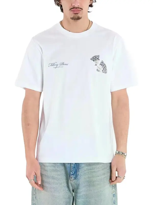 Filling Pieces Broken Plate T-shirt - White