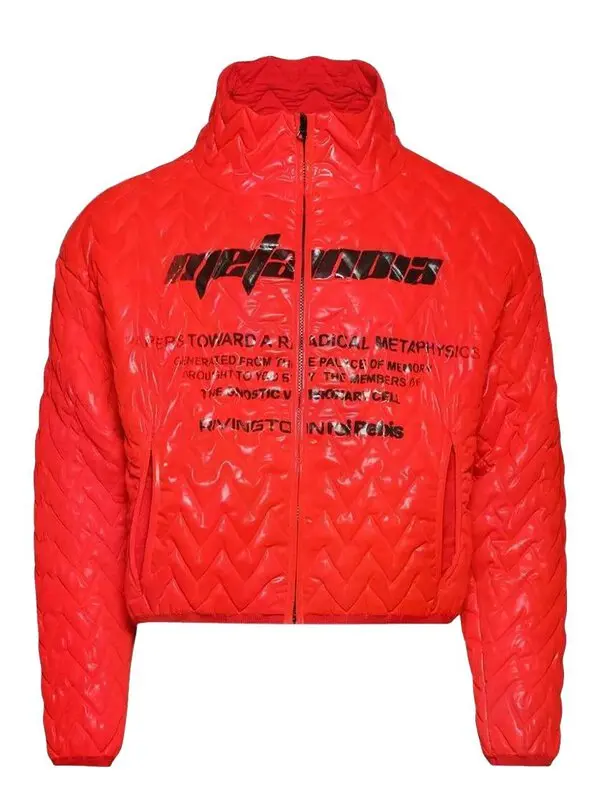 RRR123 Zip-fastening Jacket - Red