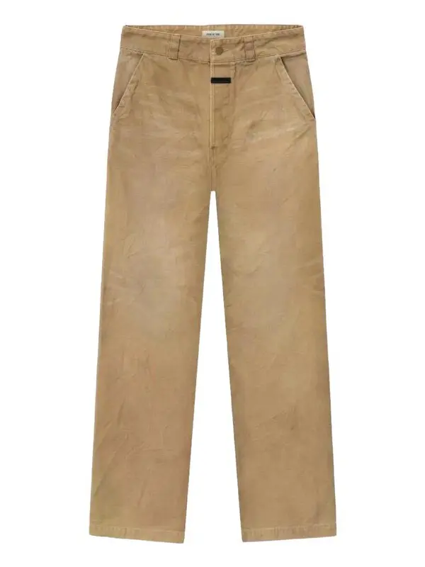 Fear Of God Straight-leg Trousers - Neutrals