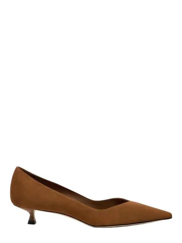 STUART WEITZMAN Eva Pointed Pumps - Brown