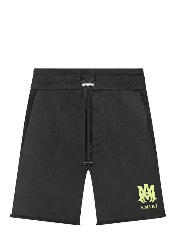 Amiri Logo-detail Shorts - Black