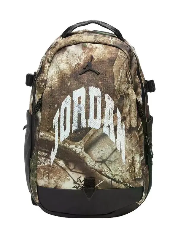 JORDAN Printed Backpack - Brown