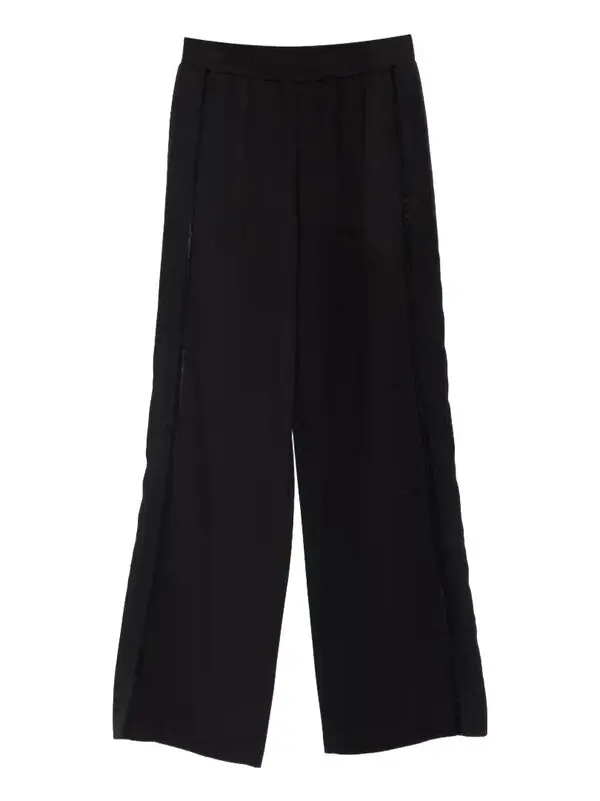 TWINSET Palazzo Trousers - Black