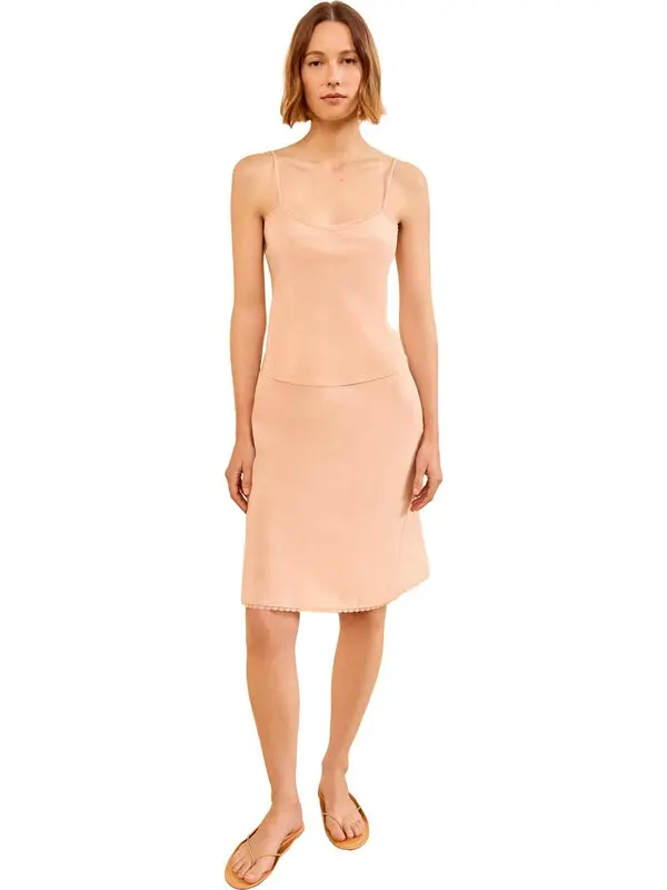 Ulla Johnson Idra Silk Camisole Top - Blush