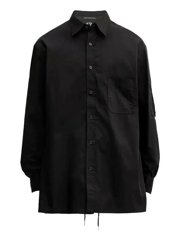 Y3 Buttoned Pocket Shirt - Black