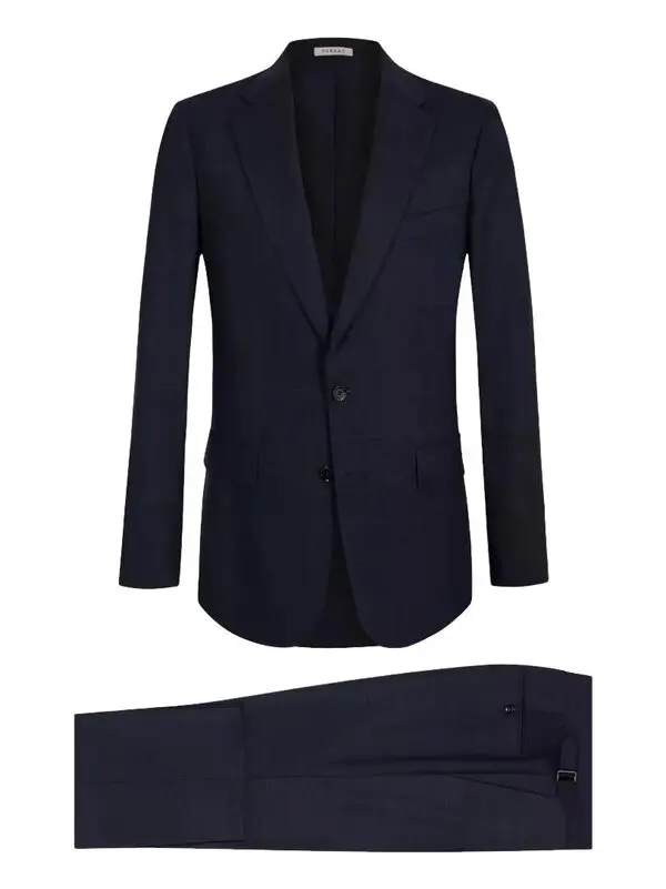 FURSAC Checked Dinner Suit - Blue