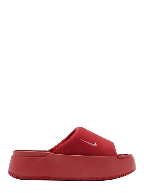 Nike Calm Elevation Slides - Red