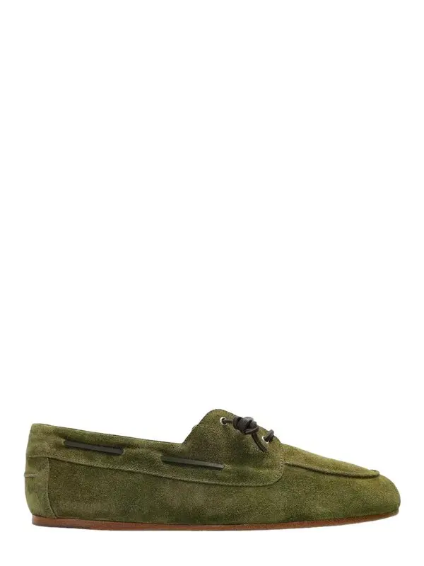 Dsquared2 Suede Boat Shoes - Green