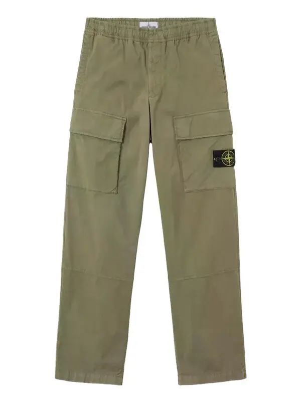 Stone Island Cargo Trousers - Green