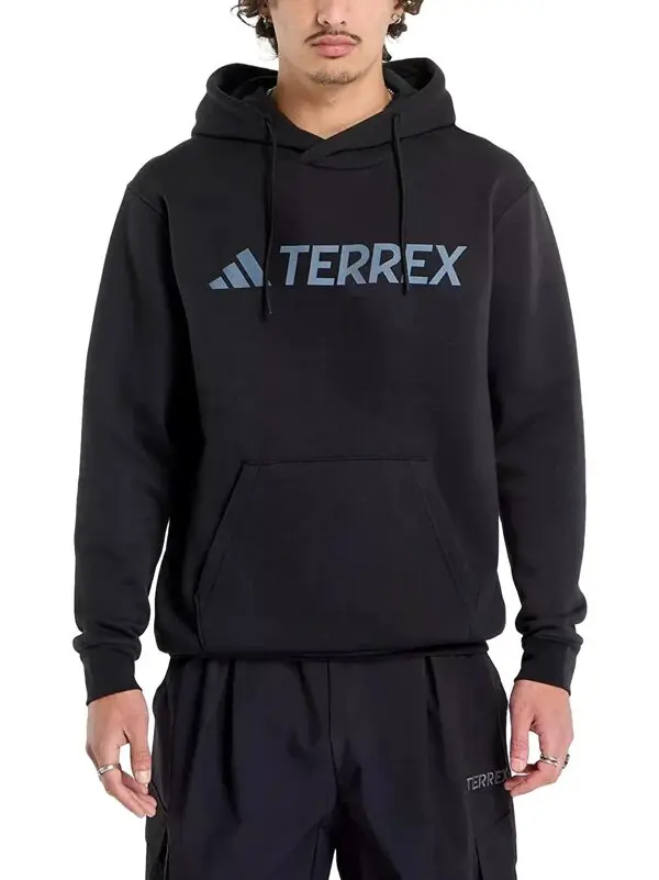 Adidas Terrex Logo-detail Hoodie - Black