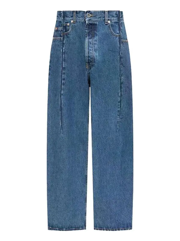 Vetements Button-fastening Jeans - Blue