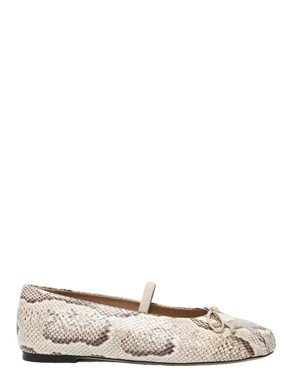 STUART WEITZMAN Prima Bow Ballet Mary Jane - Neutrals