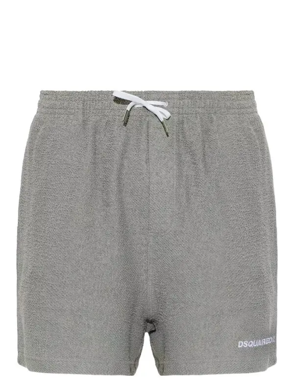 Dsquared2 Towelling Shorts - Grey