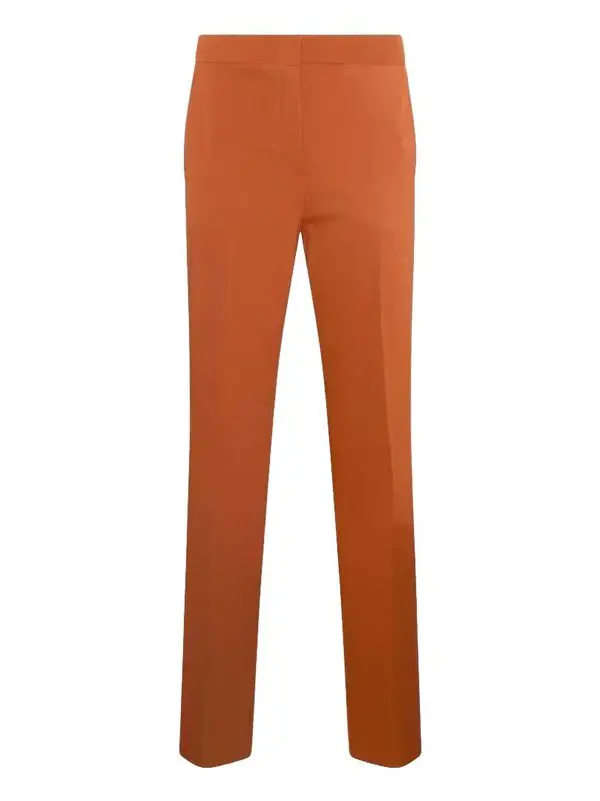 Max Mara Concealed-fastening Trousers - Orange