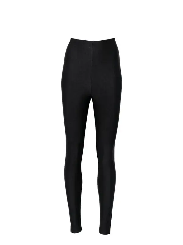 Andamane High-waisted Stretch Trousers - Black