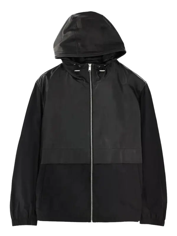 BOSS Zip-up Hooded Jacket - Black
