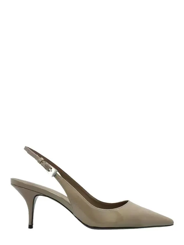 BLACK SUEDE STUDIO Branca Pointed-toe Heeled Pumps - Neutrals