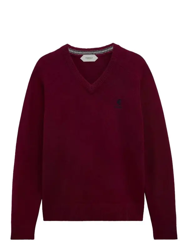 Pringle Of Scotland V-neck Sweater - Red