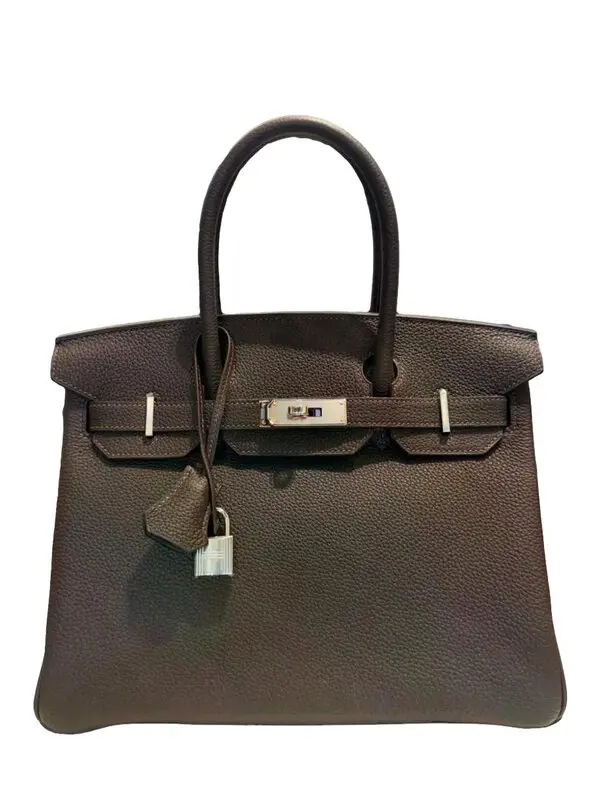 Hermès 2025 30 Birkin Tote - Brown