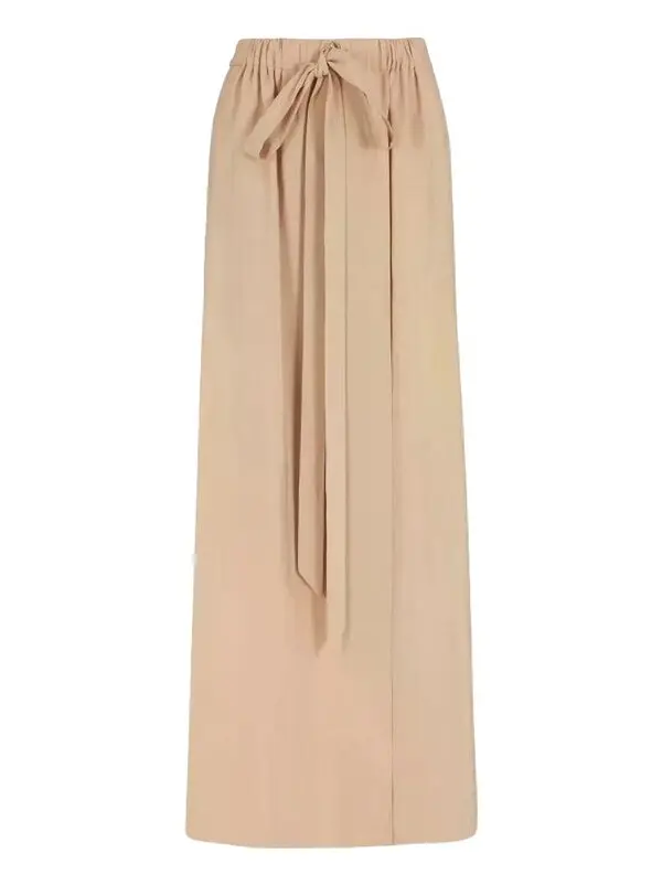 Giorgio Armani Tie-waist Maxi Skirt - Neutrals