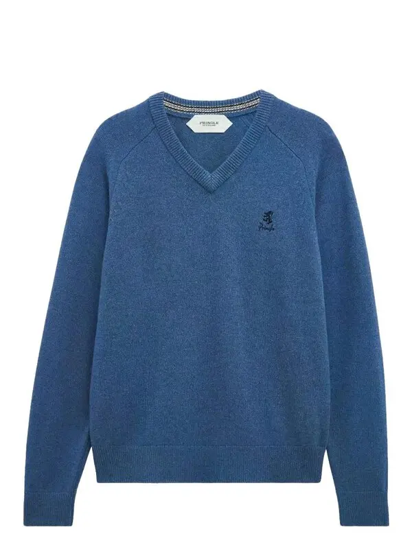 Pringle Of Scotland V-neck Sweater - Blue