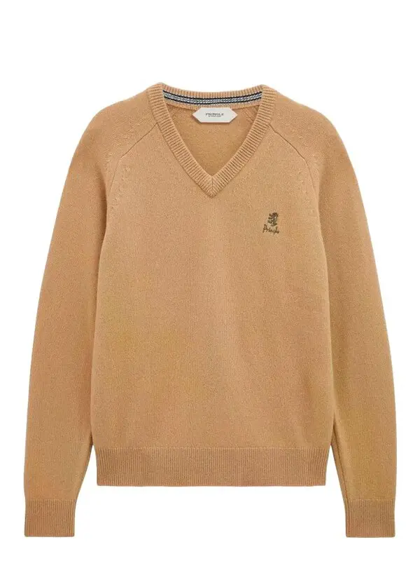 Pringle Of Scotland V-neck Sweater - Brown