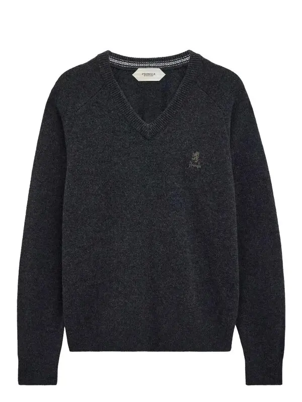 Pringle Of Scotland V-neck Sweater - Grey