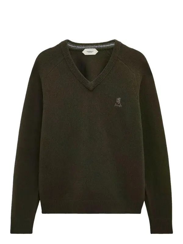 Pringle Of Scotland V-neck Sweater - Green