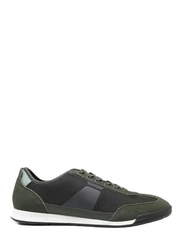 BOSS Panelled Sneakers - Black