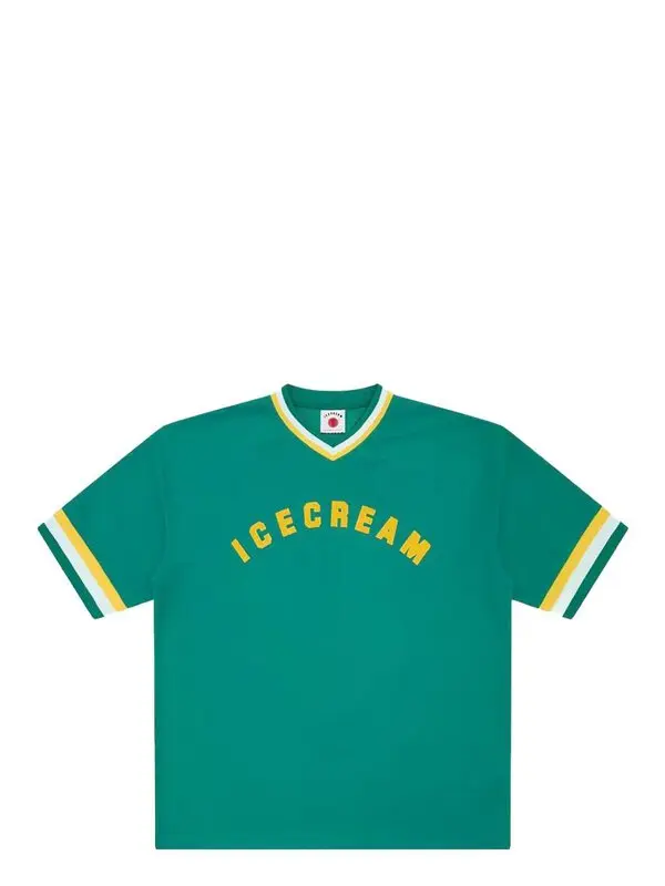 ICECREAM V-neck T-shirt - Green