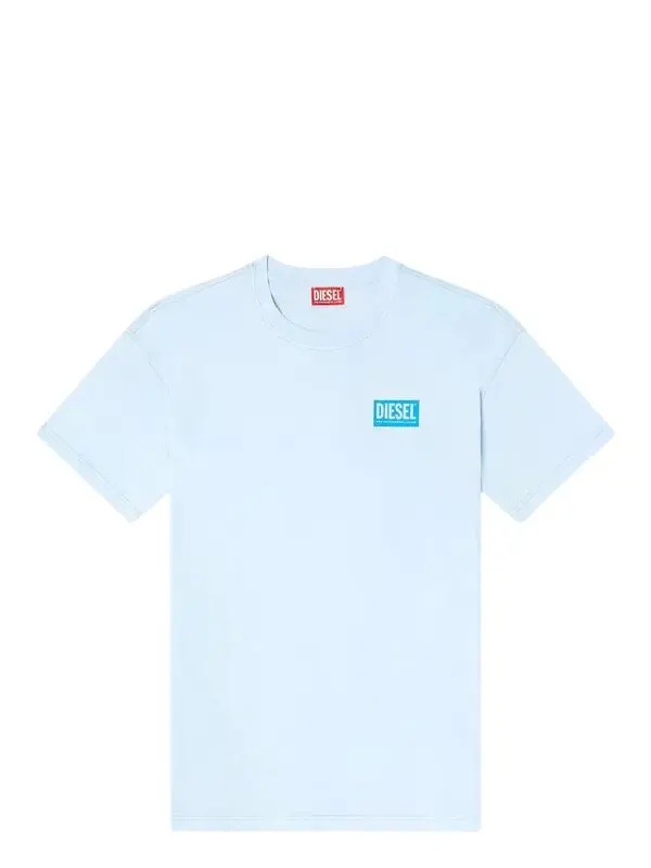 DIESEL® Cotton T-shirt - Blue